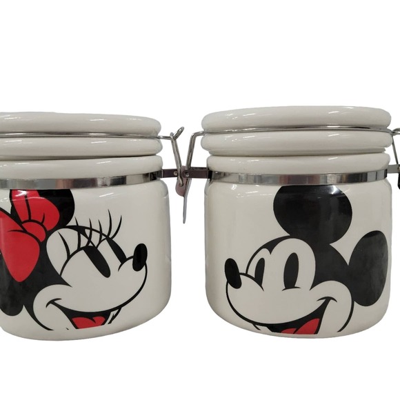 Disney | Kitchen | Set Of 2 Disney Mickey Mouse And Minnie Mouse ...